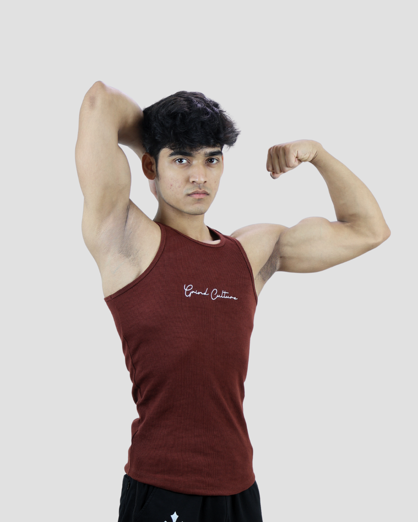 Contour Ribbed Vest – Grind Culture